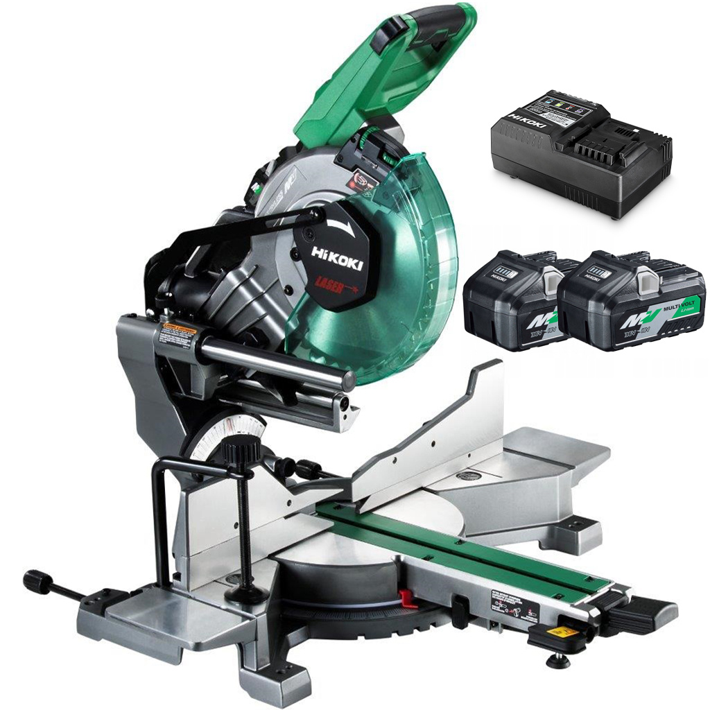 HIKOKI C3610DRA WAZ AKUMULATOROWA PILARKA STOŁOWA / UKOŚNICA | Elektronarzędzia \ Pilarki ...