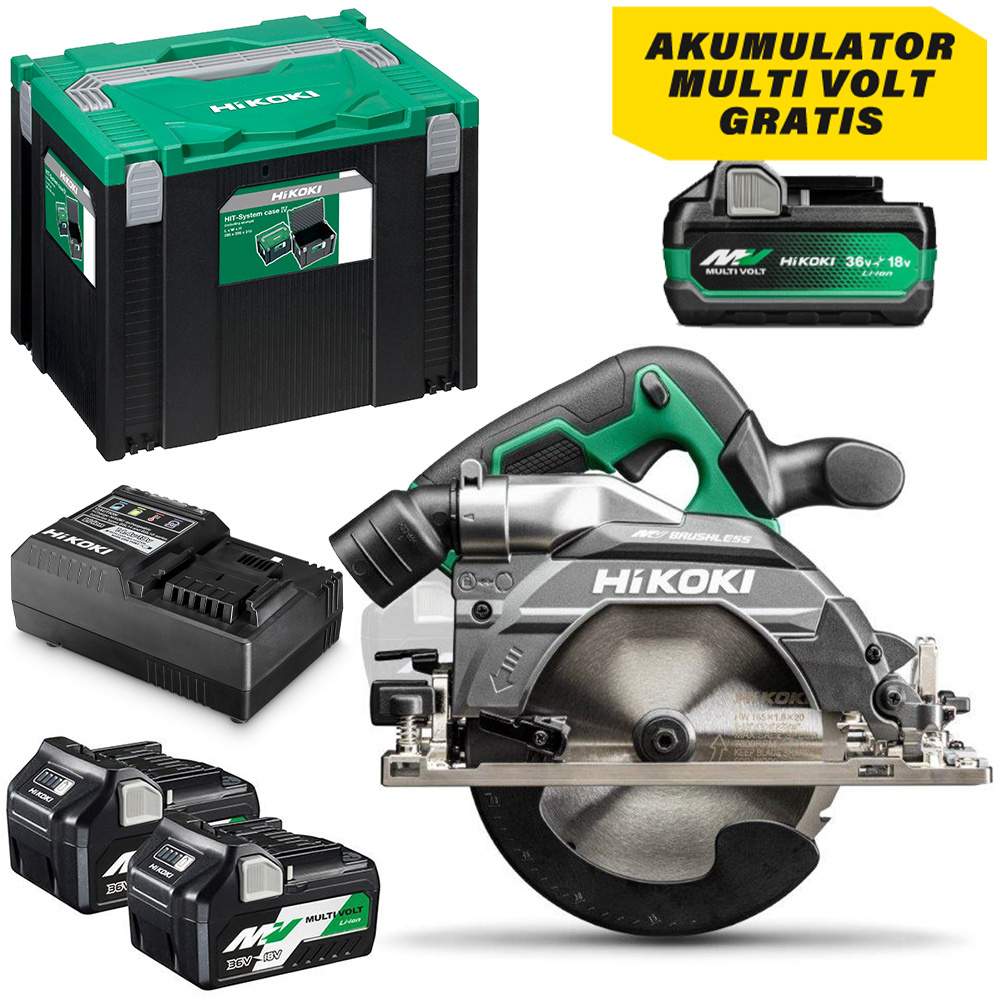 HIKOKI C3606DB WPZ AKUMULATOROWA PILARKA TARCZOWA | Elektronarzędzia \ Pilarki \ Pilarki ...